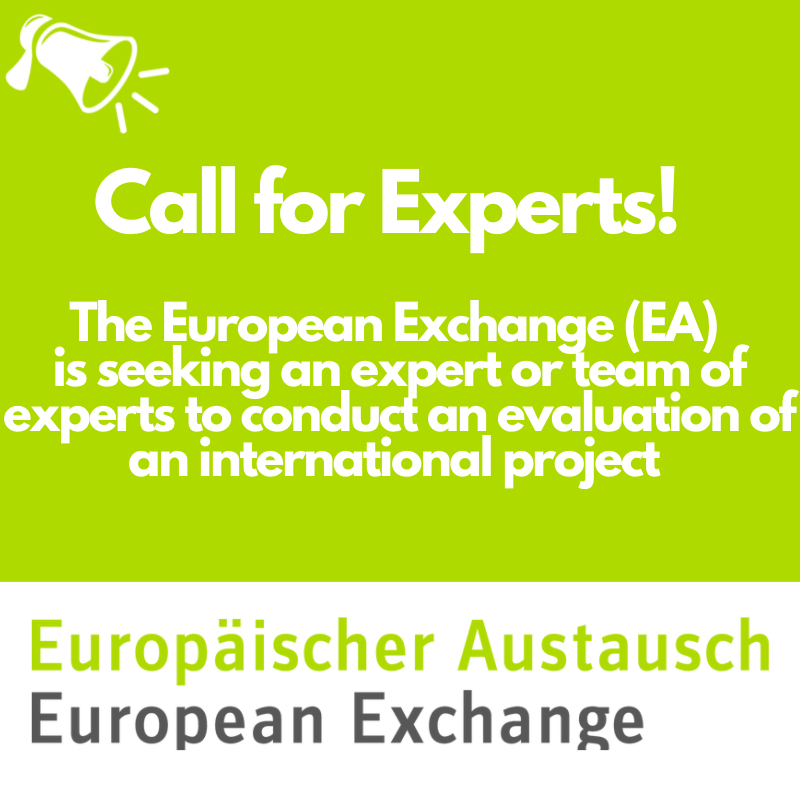 Call for offers – evaluation international project - European Exchange ...